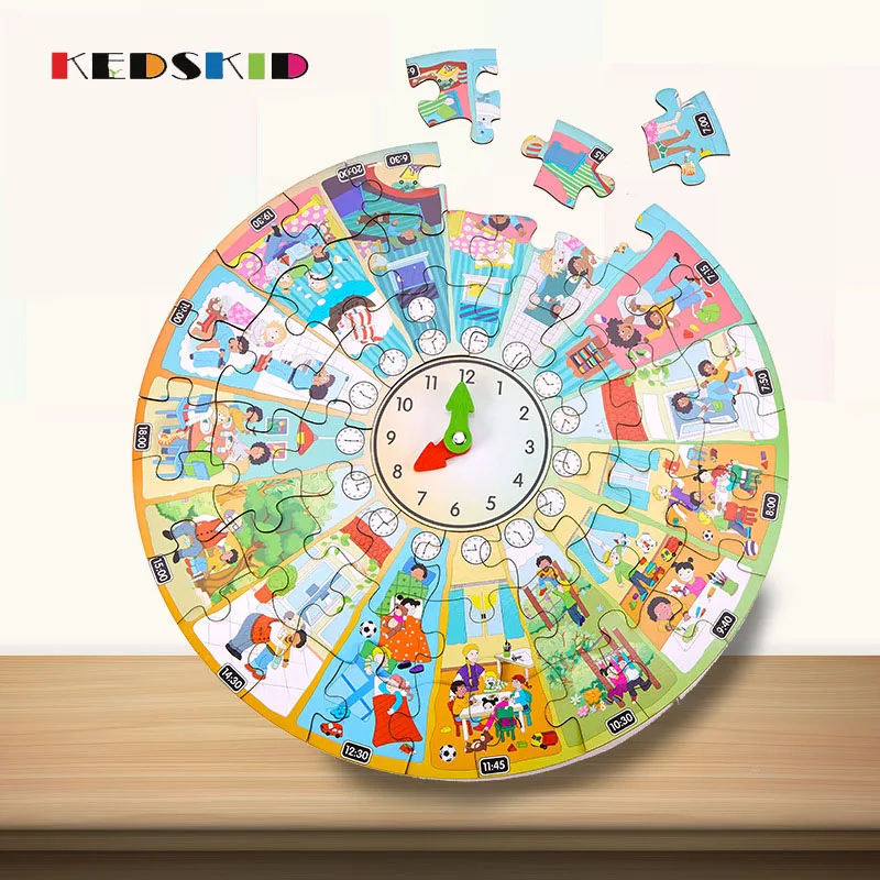 NEW 4 6 old Digital pairing digital clock puzzle Habit formation ...