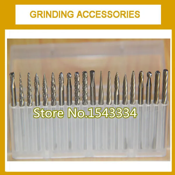 Free shipping 20pcs 3mm*3mm milling cutter for Rotary Tools and Dremel ...