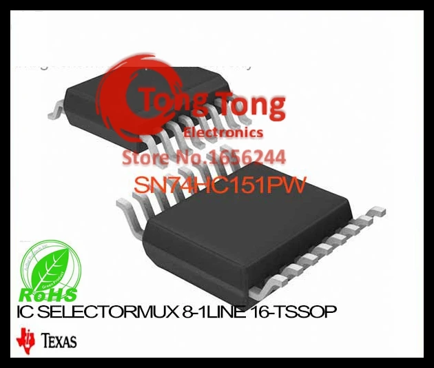 SN74HC151PW IC SELECTOR/MUX 8 1LINE 16 TSSOP SN74HC151PW 151 SN74HC151 ...