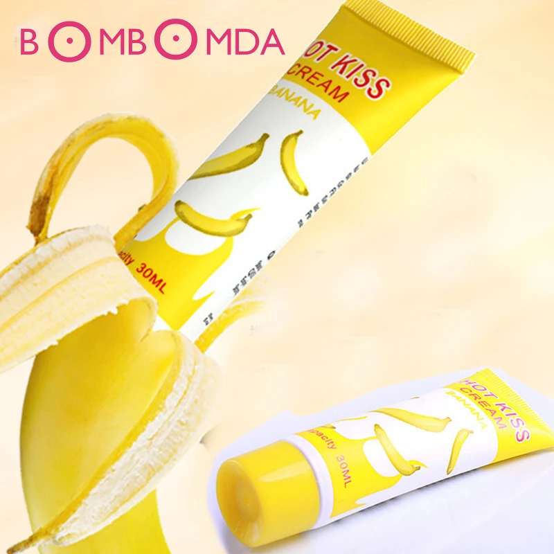 30 Ml Banana Flavor Water Base Oral Sex Lubricant Edible Safety Lubrication Sex Oil Grease For