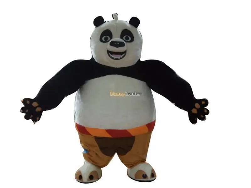 Cute Deluxe Kung Fu Panda Mascot Costume, KungFu Panda Mascot Costume ...