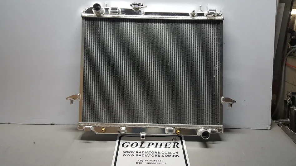 Golpher Custom Made Aluminum Radiator For Isuzu D-max Dmax 2012-20 ...