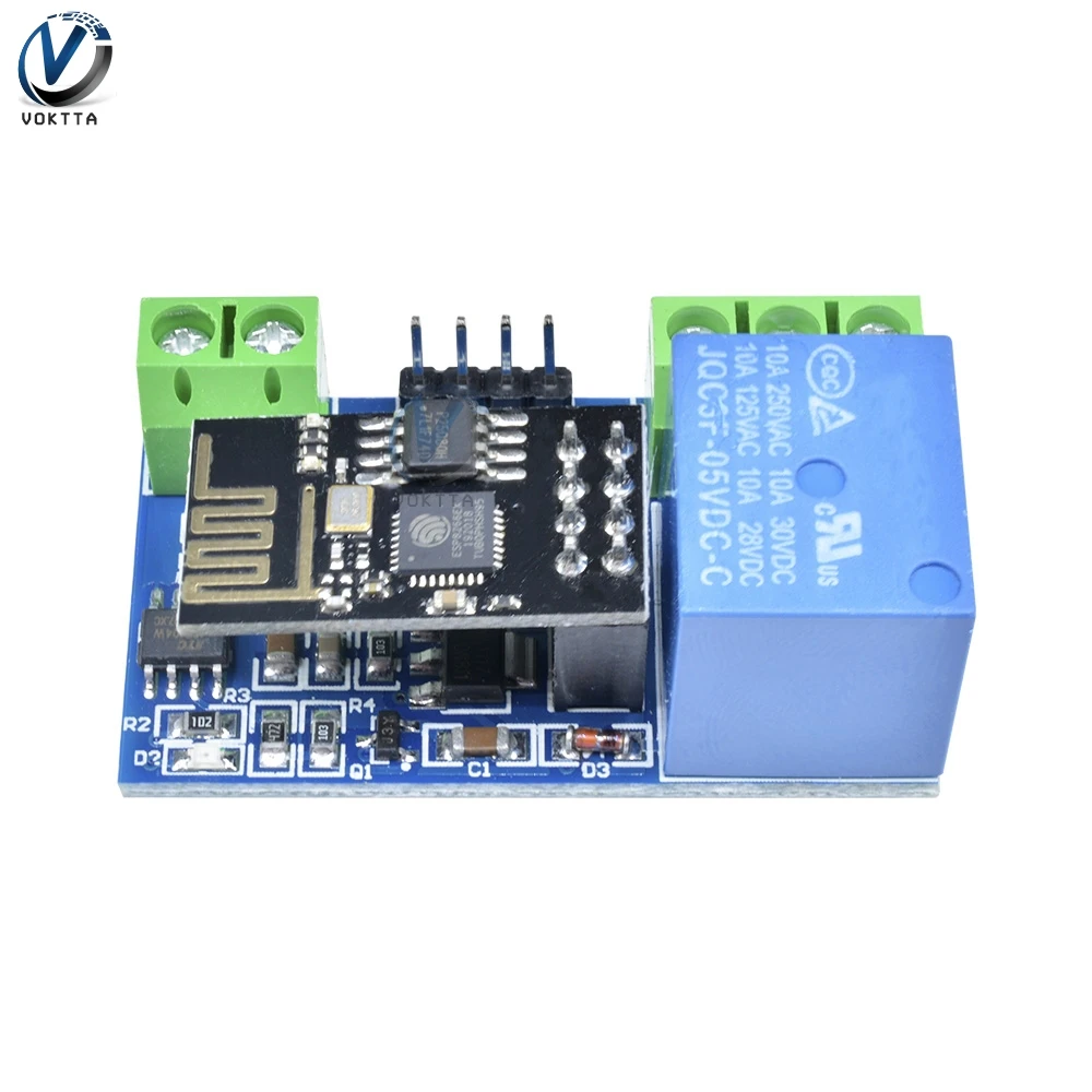 Generic 5v Wifi Relay With Esp8266 Esp-01 Chip Wifi Timer Relay Module Controller Board For Home ...