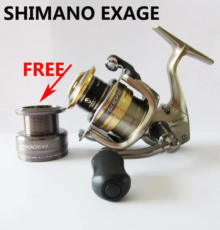 Купить 100% оригинальные катушки Shimano exage 1000 2500 3000 с 4000 ФД ...