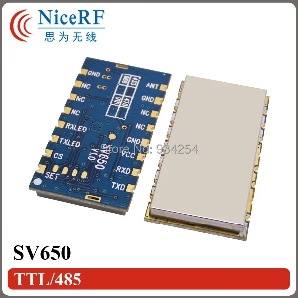 Free shipping 1pc SV610 100mW RF Module + 1pc SV650 500mW RF Module+ ...