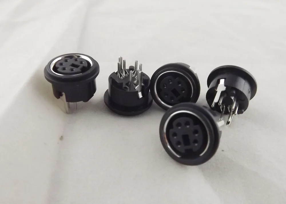 LINETEK Mickey Mouse Female Power Cables & Connectors 10-Pack Purple ...