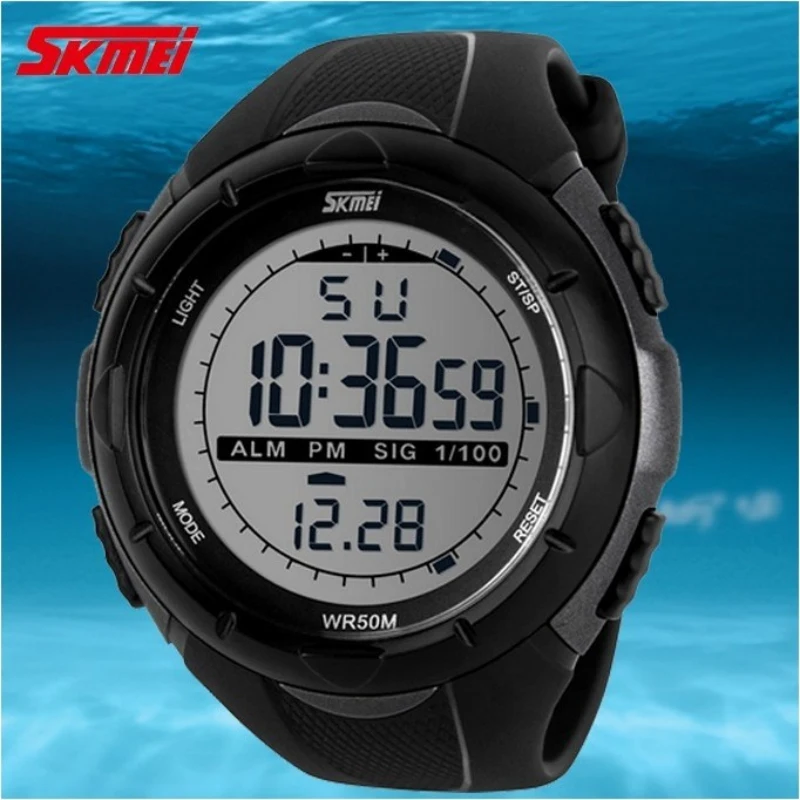 SKMEI-1025-Brand-Men-s-Military-Watch-5ATM-Waterproof-Digital-Smart ...