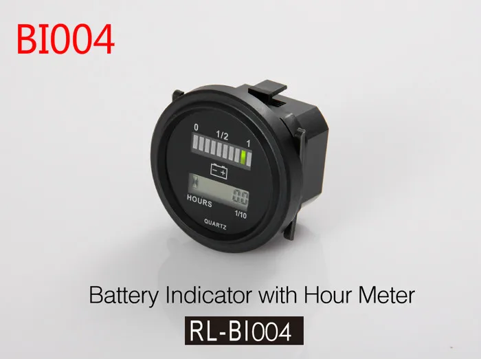Brand new 12V Battery indicator, hourmter, tri colors|12v battery ...