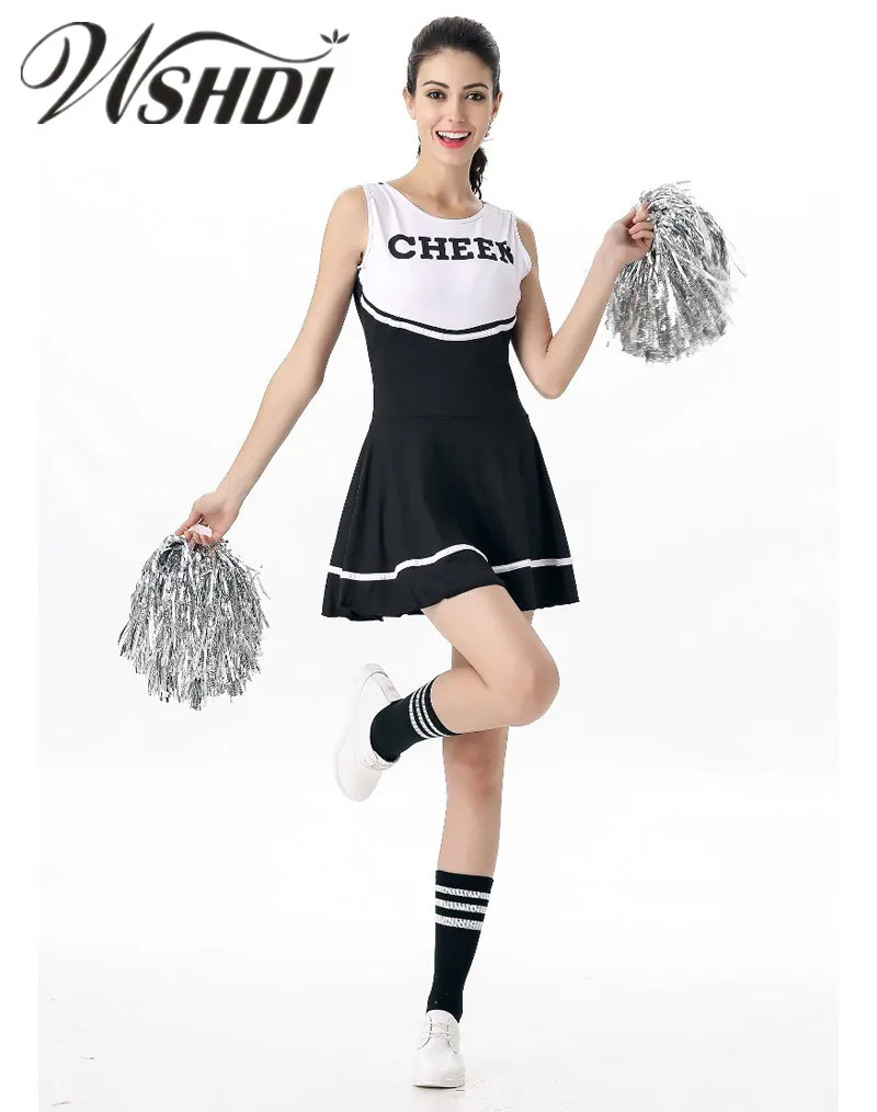 Direct Selling Sexy High School Girls Cheerleader Costume Cheer
