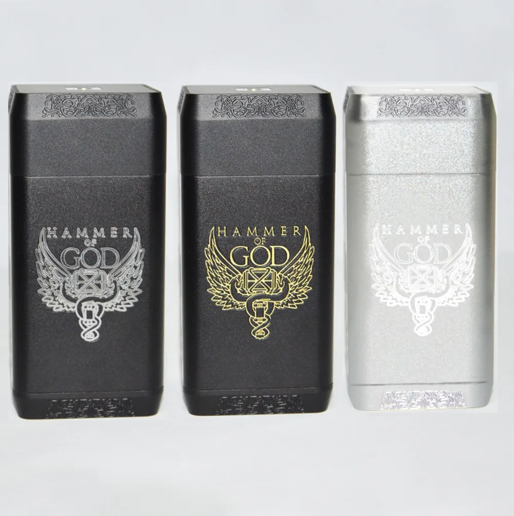 New Hammer of God V4 Box Mod Electronic Cigarette Vape Mechanical Mod ...