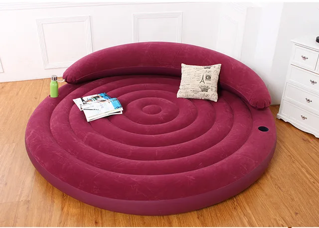 Round inflatable sofa