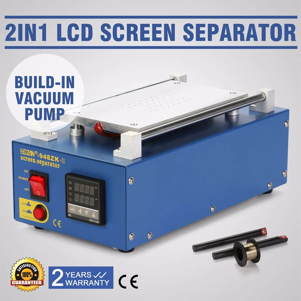 2 In 1 LCD Separator Screen 550W Screen Repair Separator220V / 50HZ LCD ...