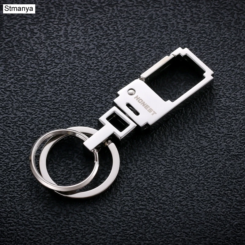New Fashion Top Brand Metal Key chains Men Key Ring Car Key Chain ...