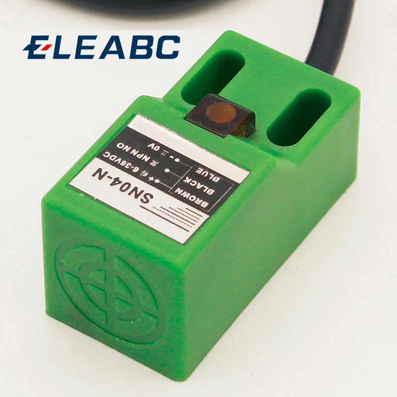 SN04-N Famous SN04N 4mm Approach Sensor NPN,3 wire,NO 6-30V DC ...