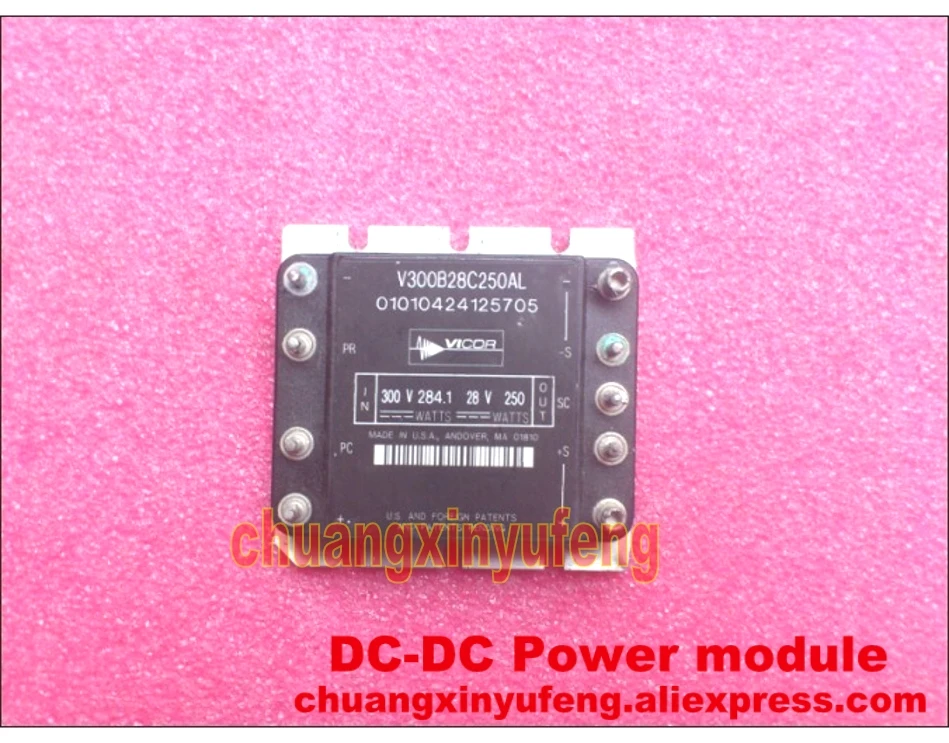 V300B28C250AL-VICOR-Mini-DC-DC-Power-module-Converter-DC300V-28VDC250W8 ...