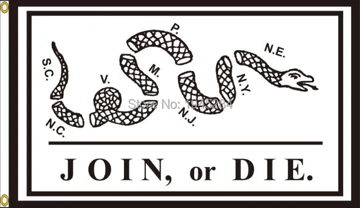 Join Or Die Snake Flag.