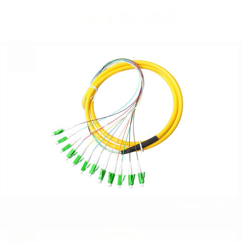 LC-APC-12cores-fanout-fiber-optic-Pigtail-SM-simplex-12-core-1-5M ...