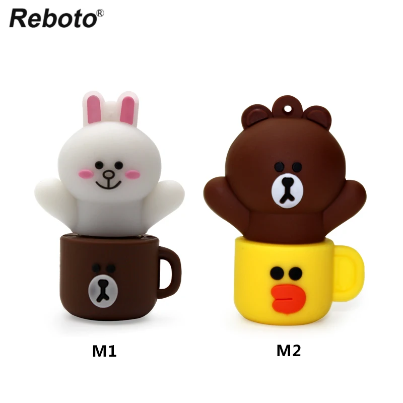 Cute Animal Usb Flash Drive 8gb 16gb 32gb 64gb Usb Stick Pen Drive Duck ...