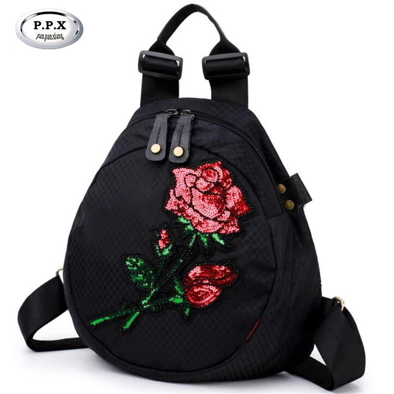 Fashion Temperament Women Bags Oval Lady Travel Backpacks Girl Book Bag Women Shopping Rucksack