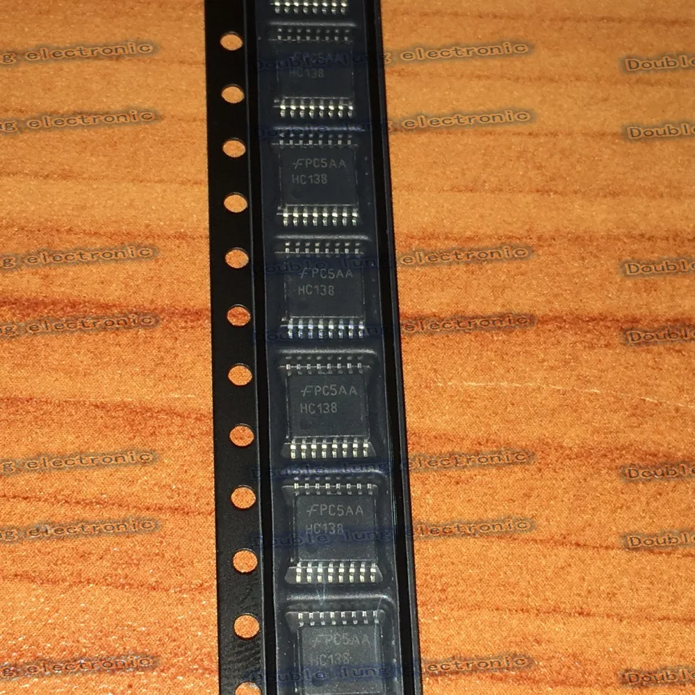 100PCS-LOT-MM74HC138MTCX-MM74HC138M-MM74HC138-HC138-IC-DECODER-3-8-LINE ...