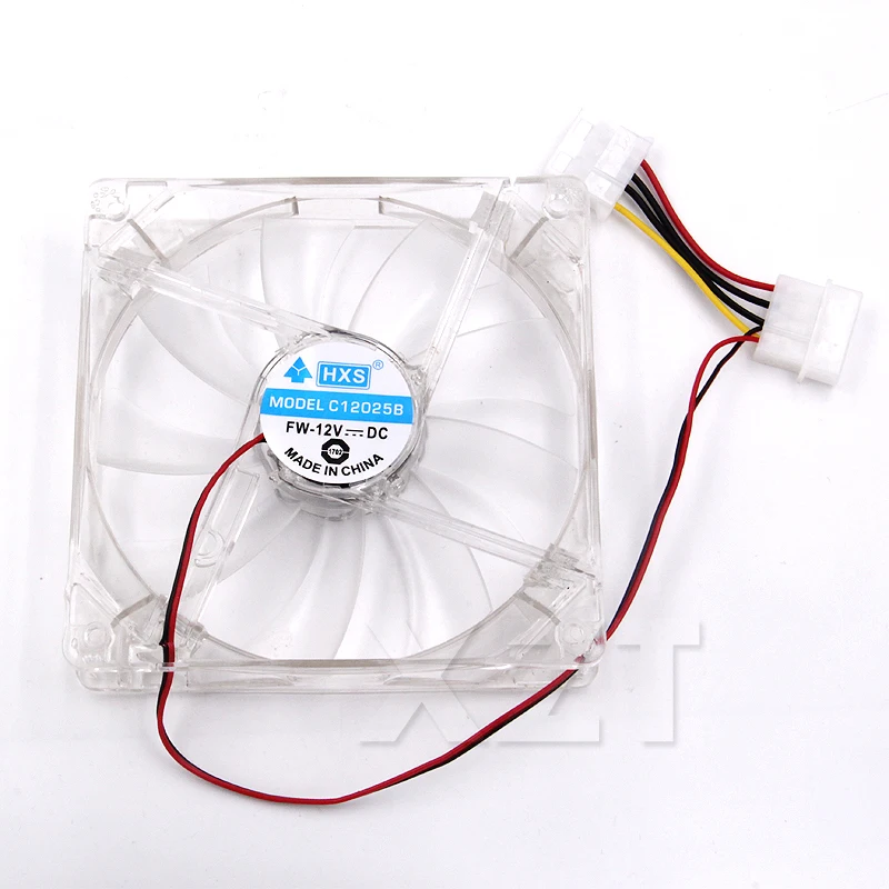 High-Quality-PC-computer-fan-12cm-with-4-led-8025-8cm-silent-DC-12V-LED ...
