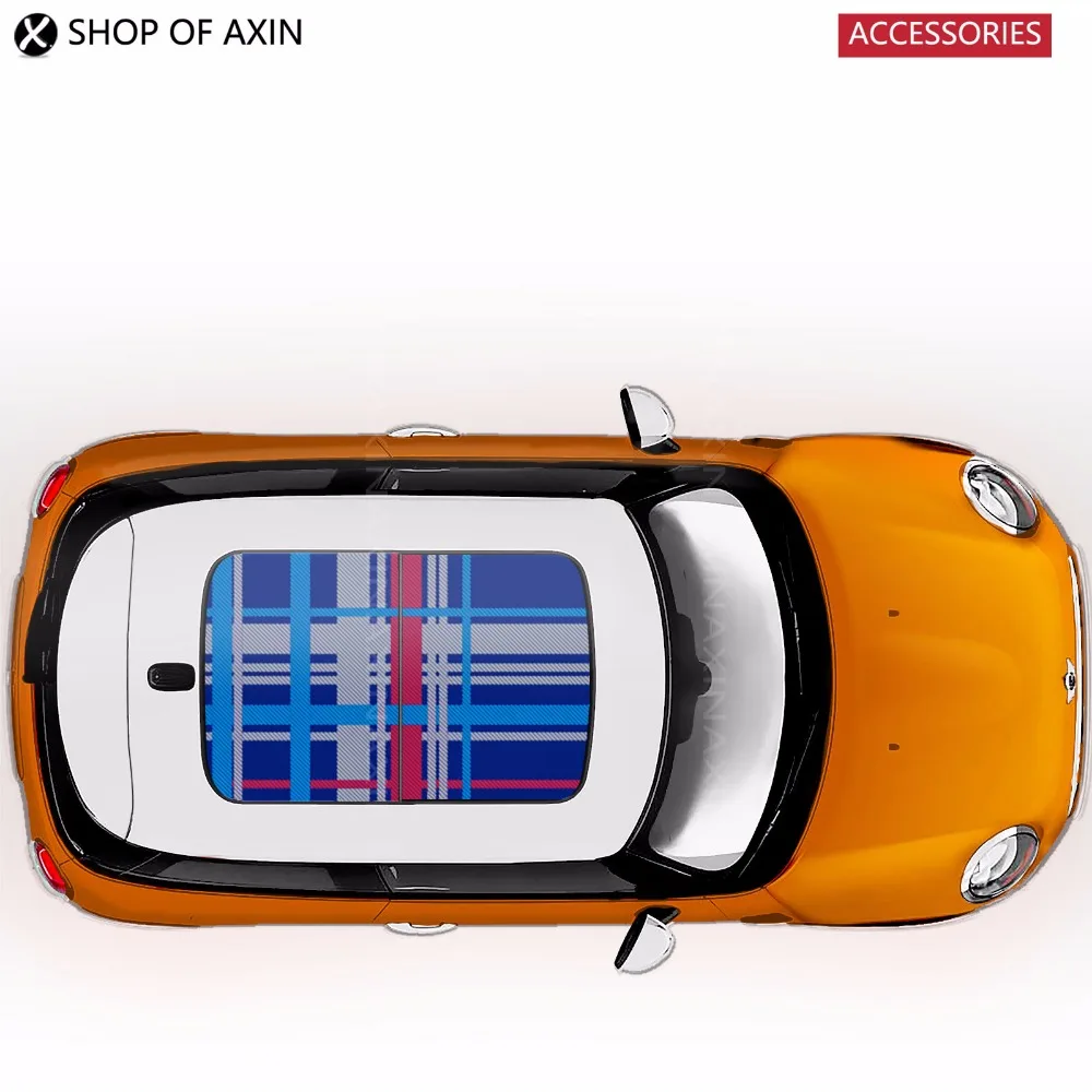 Speedwell blue sun roof Graphics stickers Sunroof for MINI Cooper ...