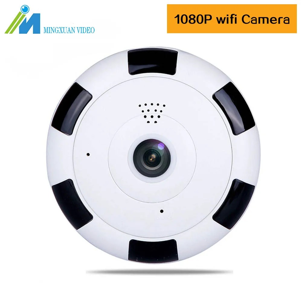 360 Degree Wireless Panoramic Camera Mini 1080P Wi fi Fisheye Security ...