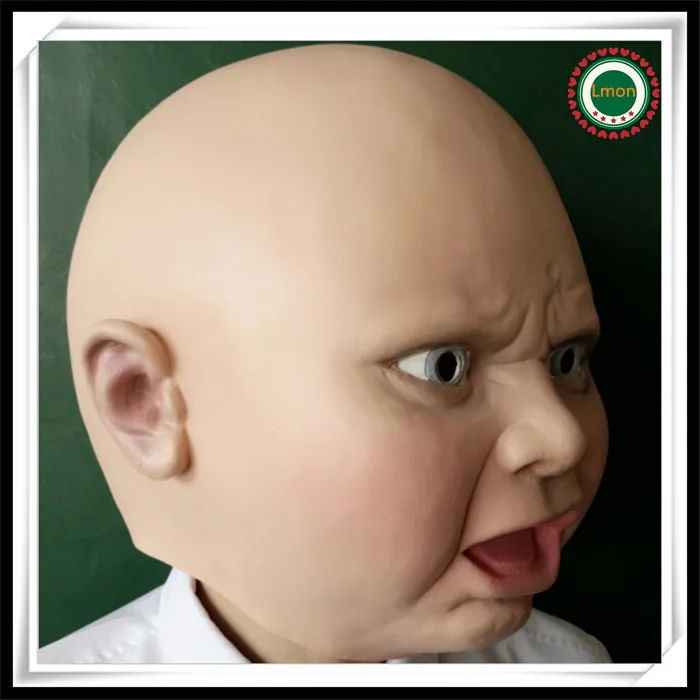 Angry Baby Face Mask