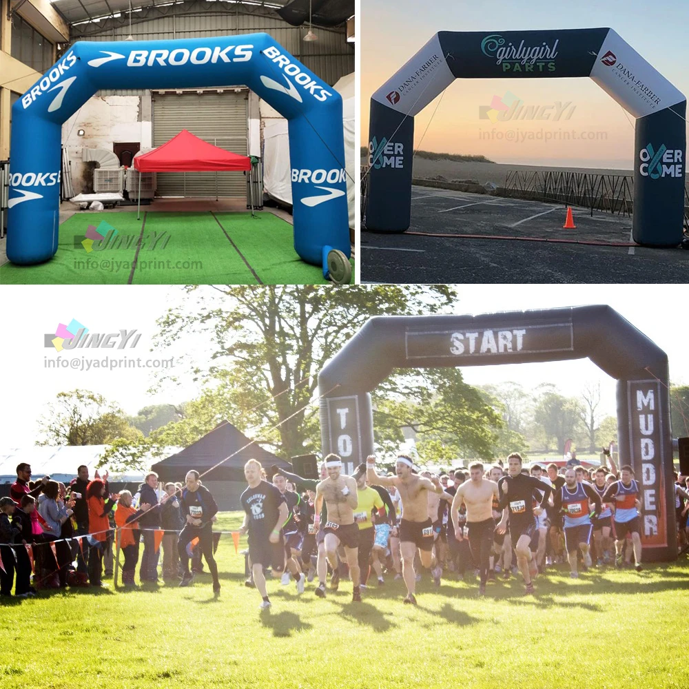 Custom-print-6-7X4-35X0-8M-Inflatable-Archway-Race-arch-Event-Start ...