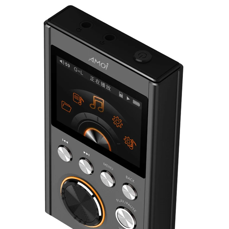 AMOI X10 MP3 Player Upgraded Version HIFI Lossless DSD Music Player MP3 ...