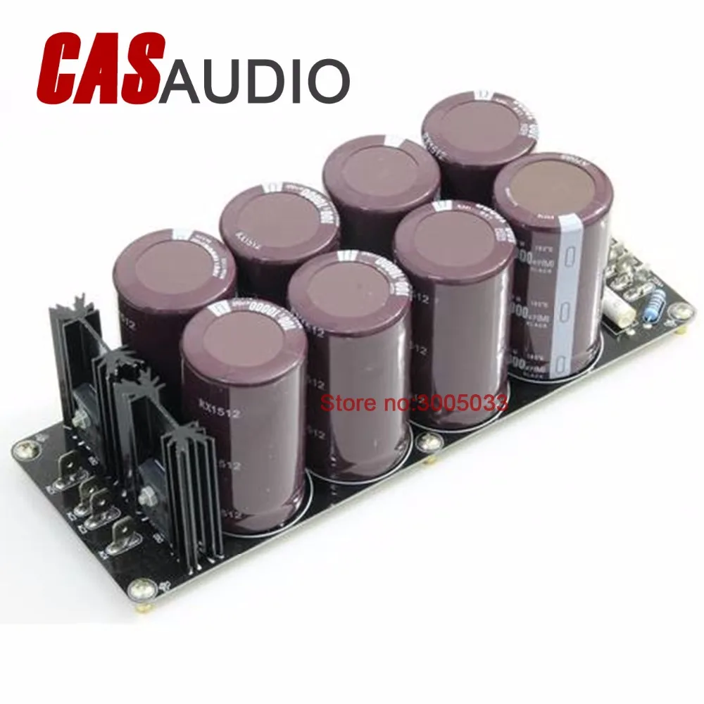 Assembled 8 x 10000uF/100V Class A Amplifier Power Supply Board AMP DIY ...