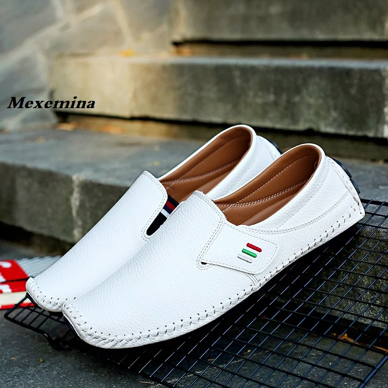Купить Mexemina 2018 новые мужские кожаные повседневные туфли Весна ...