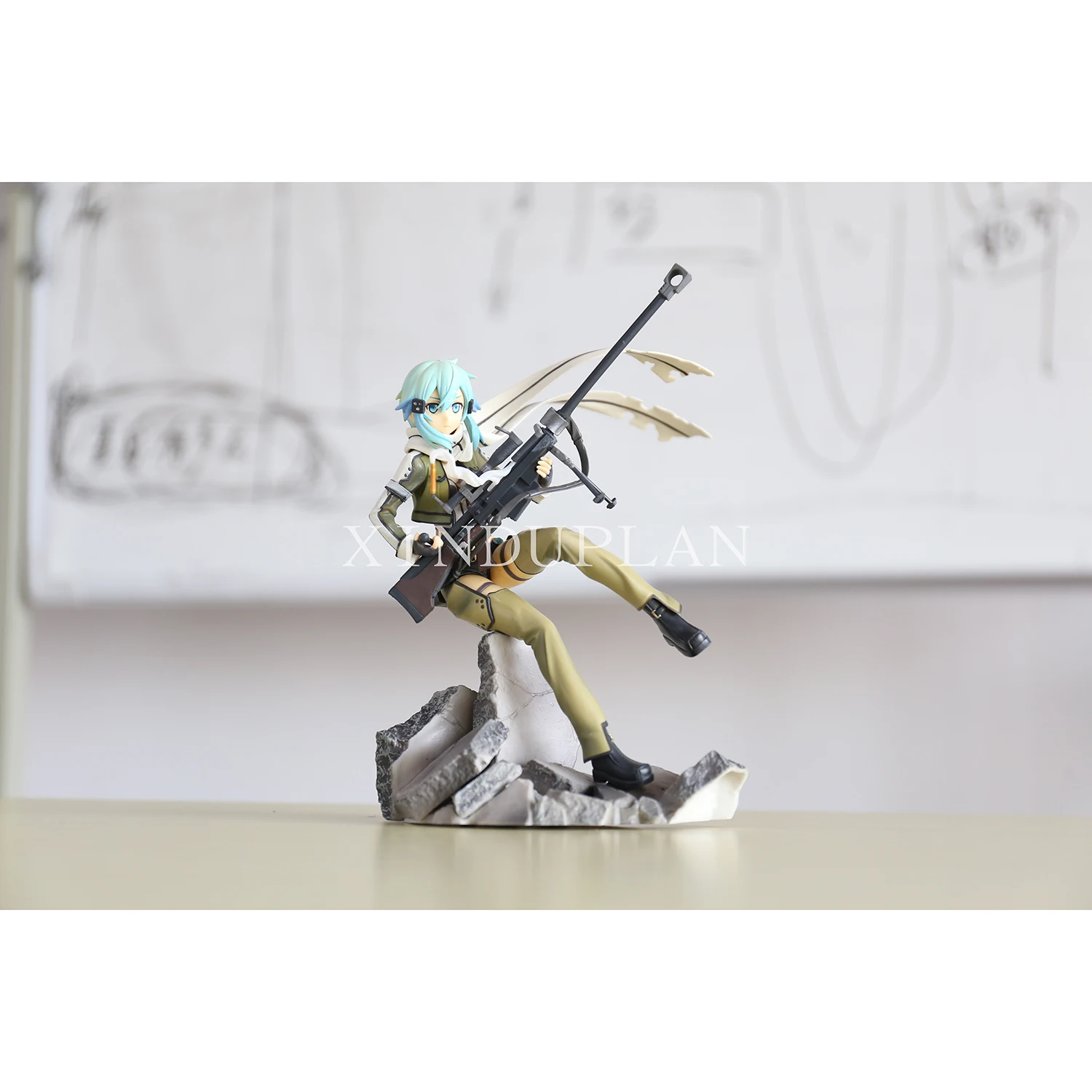 XINDUPLAN Sword Art online SAO Anime Asada Shino Kirito Asuna Espada ...