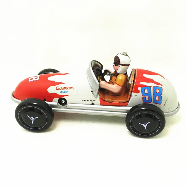 Vintage Wind Up Toy Cars