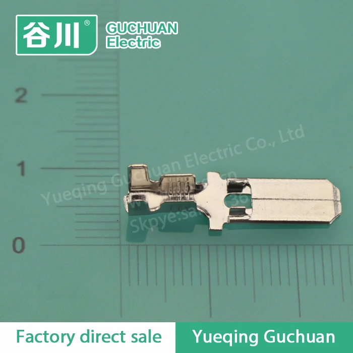 DJ613(6118) 6.3B Factory direct terminal lugs Splice Car connector male ...