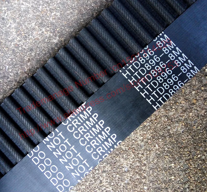 5pcs 896-HTD8M-30 Timing belt length 896mm width 30mm pitch 8mm ...