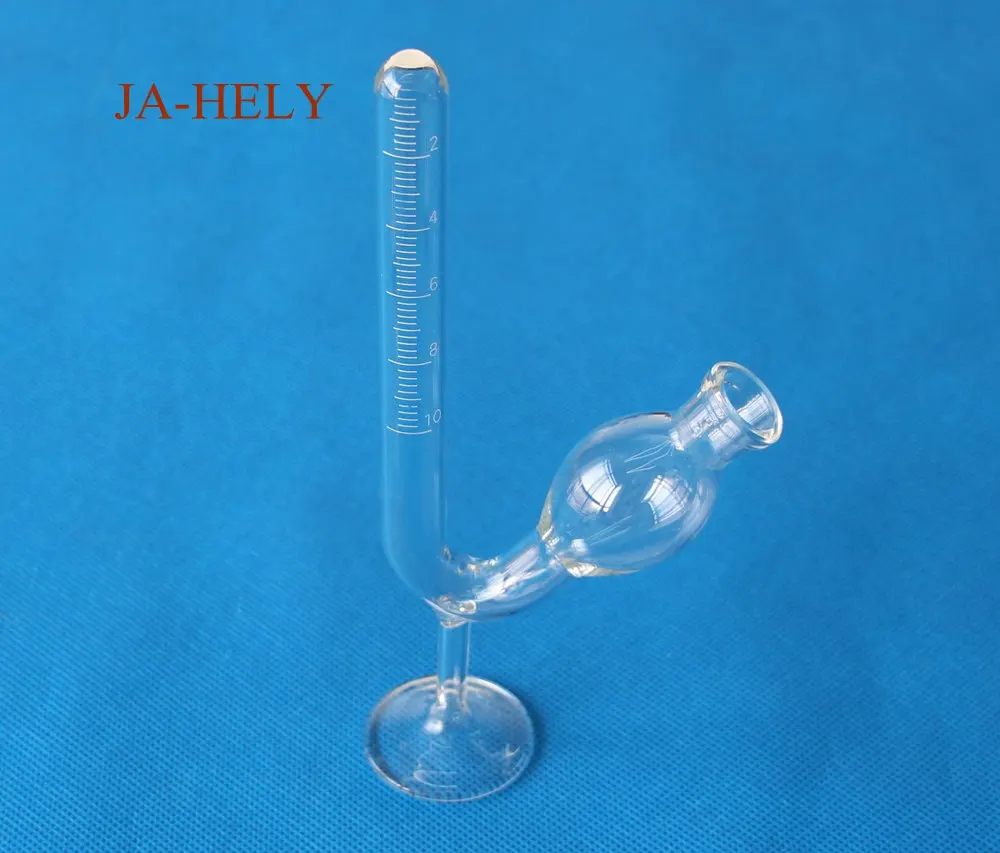 10pcs/lot 5ml 10ml 15ml 20ml 25ml 50ml Graduated Fermentation Tube With ...