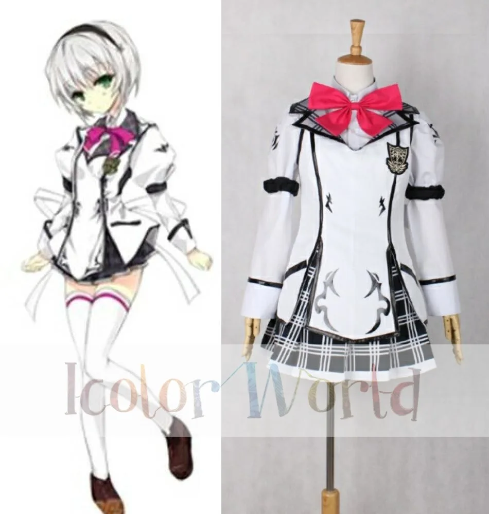 New Chivalry of a Failed Knight Shizuku Kurogane Cosplay Costume ...