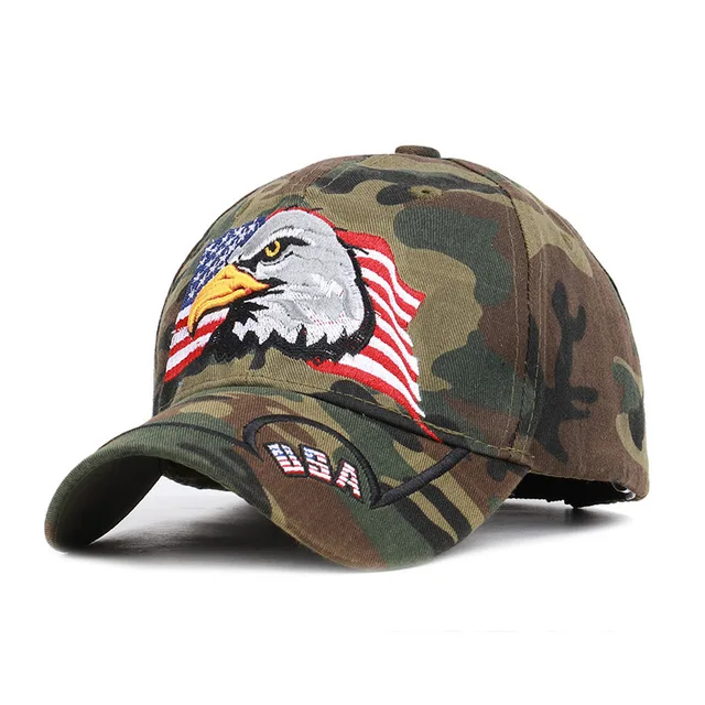 Men’s Animal Farm Snap Back Trucker Hat Patriotic American Eagle and ...