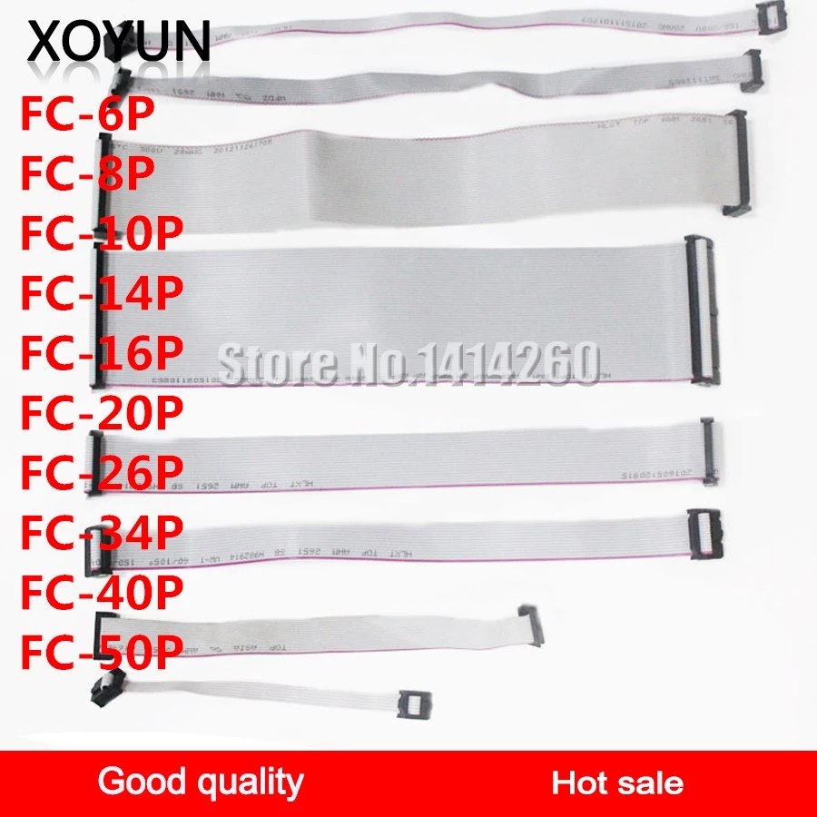 Cable de cinta gris, FC 6P, FC 8P, FC 10P, FC 14P, FC 16P, FC 20P, FC ...