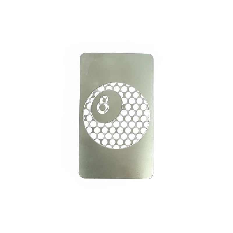 High Quality Tobacco Grinder Card Stainless Steel Accessories Manual ...