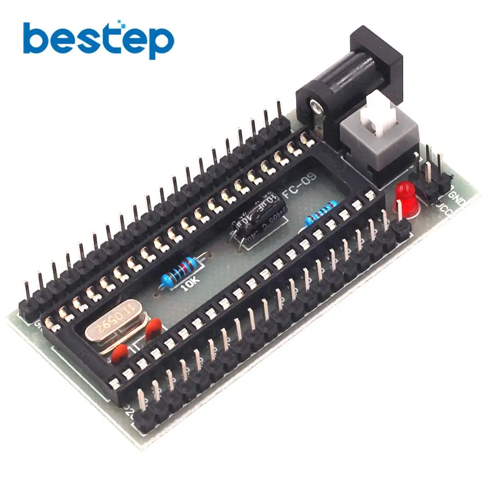51 Single Chip Microcomputer STC SCM Development Board Minimum System Support STC89C52 ...