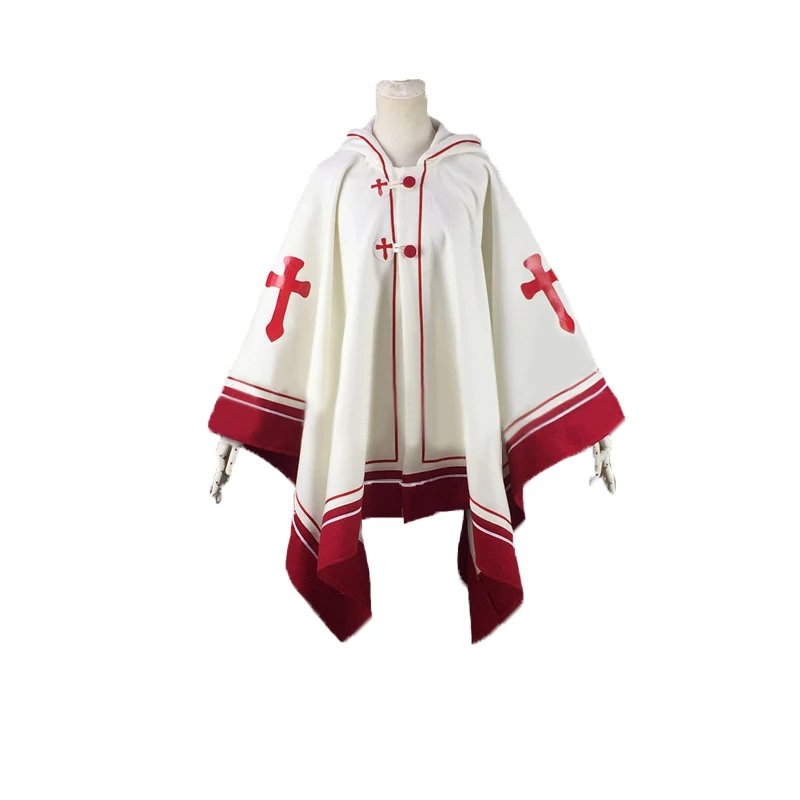 Sao Cosplay Sword Art Online Asuna Yuuki Cloak Coat Cosplay Costume ...