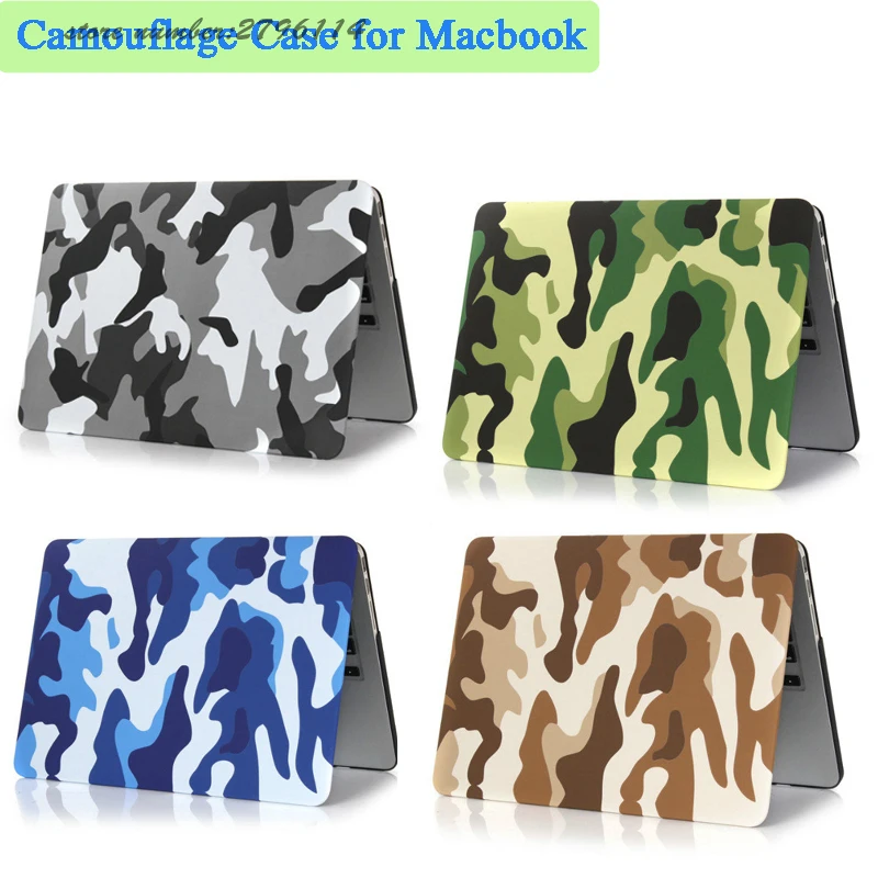 Camouflage Laptop Protective Case Laptop Accessories Case For MacBook ...