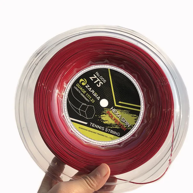 1 Reel 200M Genuine Brand ZARSIA Hexagon tennis String Reel tennis ...