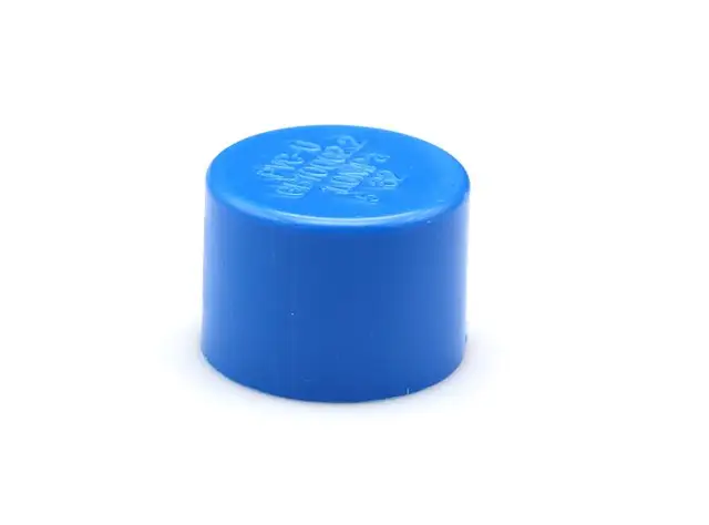 PVC Water Supply Pipe Fittings Blue Straight Elbow Solid Equal Tee Four ...