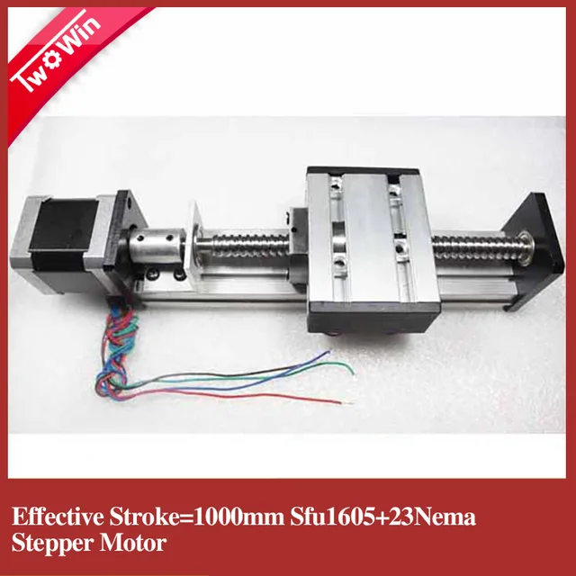 12 Linear Rail Cnc 1000mm Linear Stage Linear Guide Rail 23 Nema