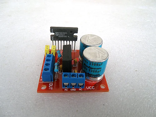 Placa amplificadora de canal duplo, 15w + 15w tda1521 placa fora de ...