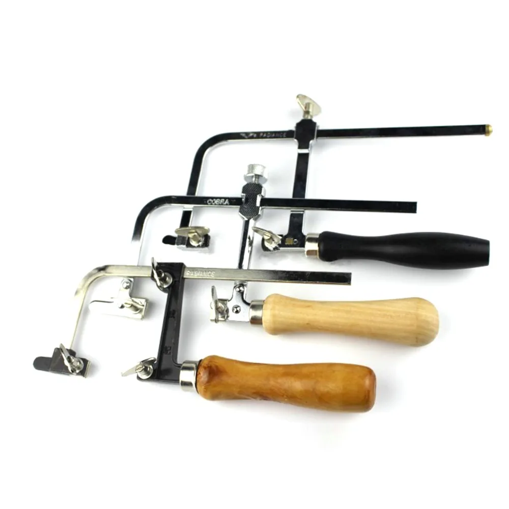 1PCS Adjustable Hand Saw Bow Natural Wooden Handle For Jewelry Wire ...