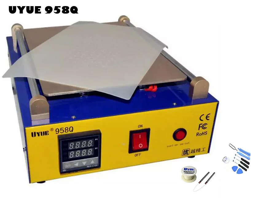 UYUE 2 in 1 Multifunction LCD Repair Machine Built in Vacuum Pump Touch ...